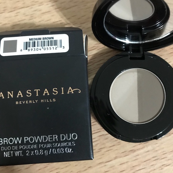 Makeup | Brow Powder Duo Medium Brown | Poshmark